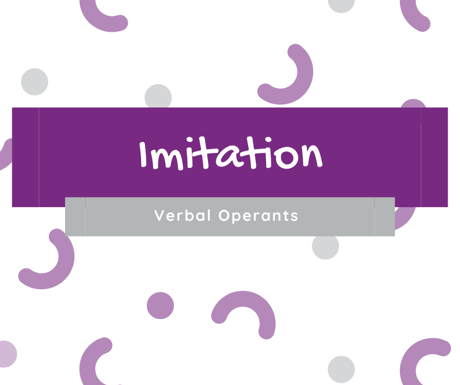 Let's Learn ABA: Imitation - Beyond the Label