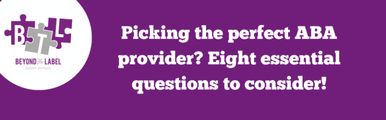 Picking the perfect ABA provider? Eight essential questions to consider ...