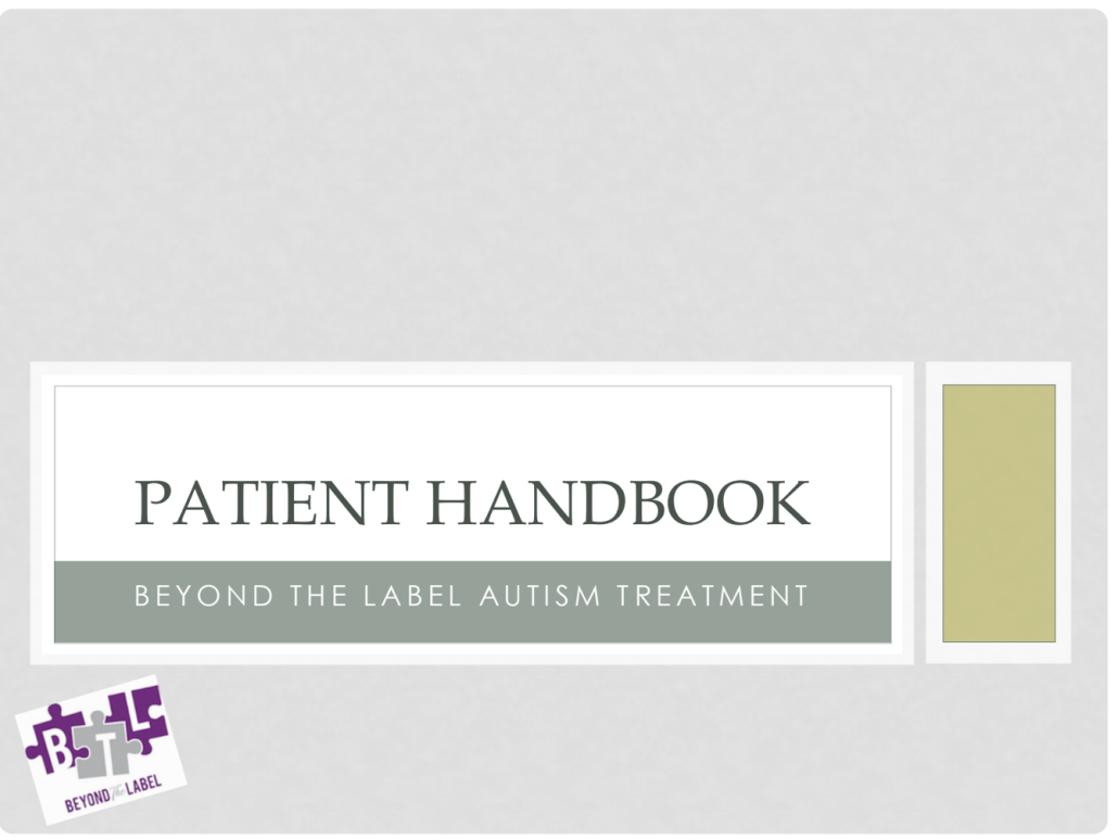 BTL: Patient Family Handbook - Beyond the Label